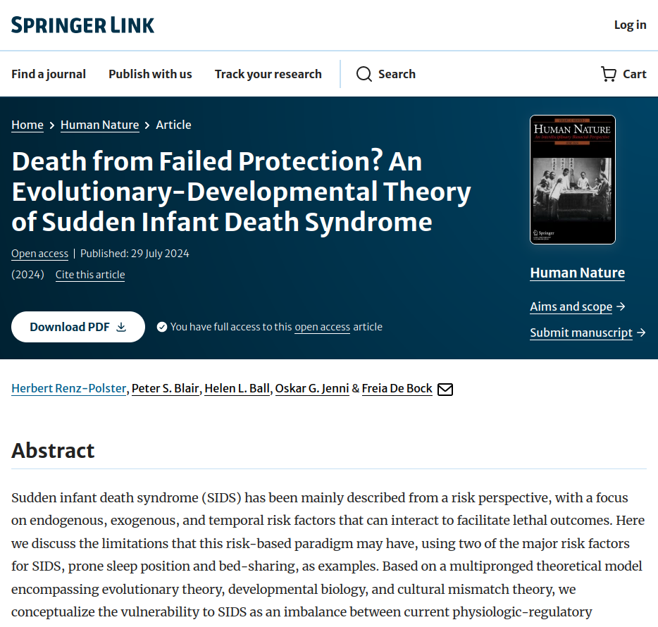 What protects infants from Sudden Infant Death Syndrome? | kinder ...