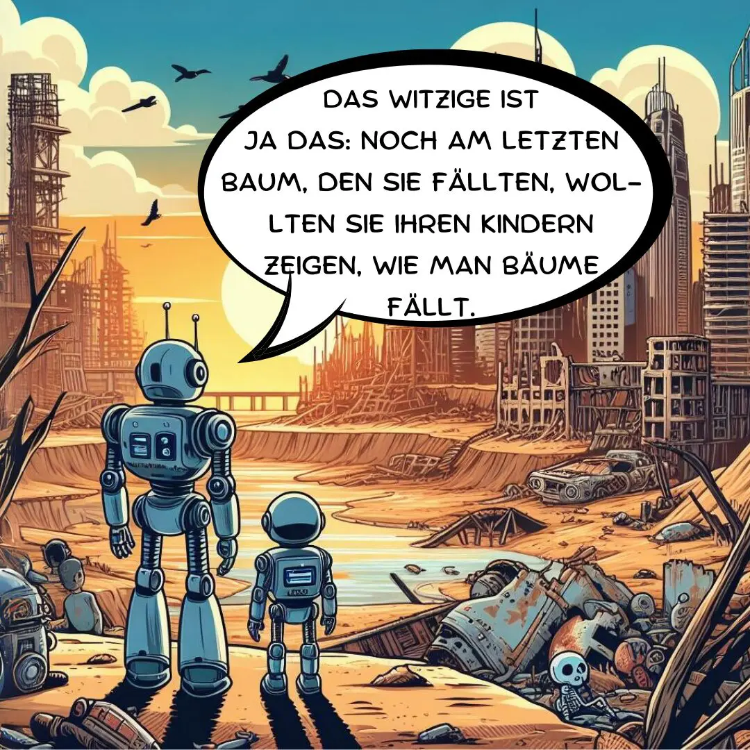 Comic: Der Letzte Baum dieser Erde | kinder-verstehen.de
